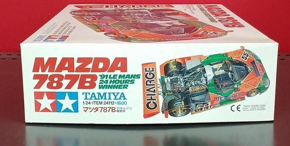 Tamiya 1/24 Mazda 787B Sports Car Model Kit - Unassembled | eBay