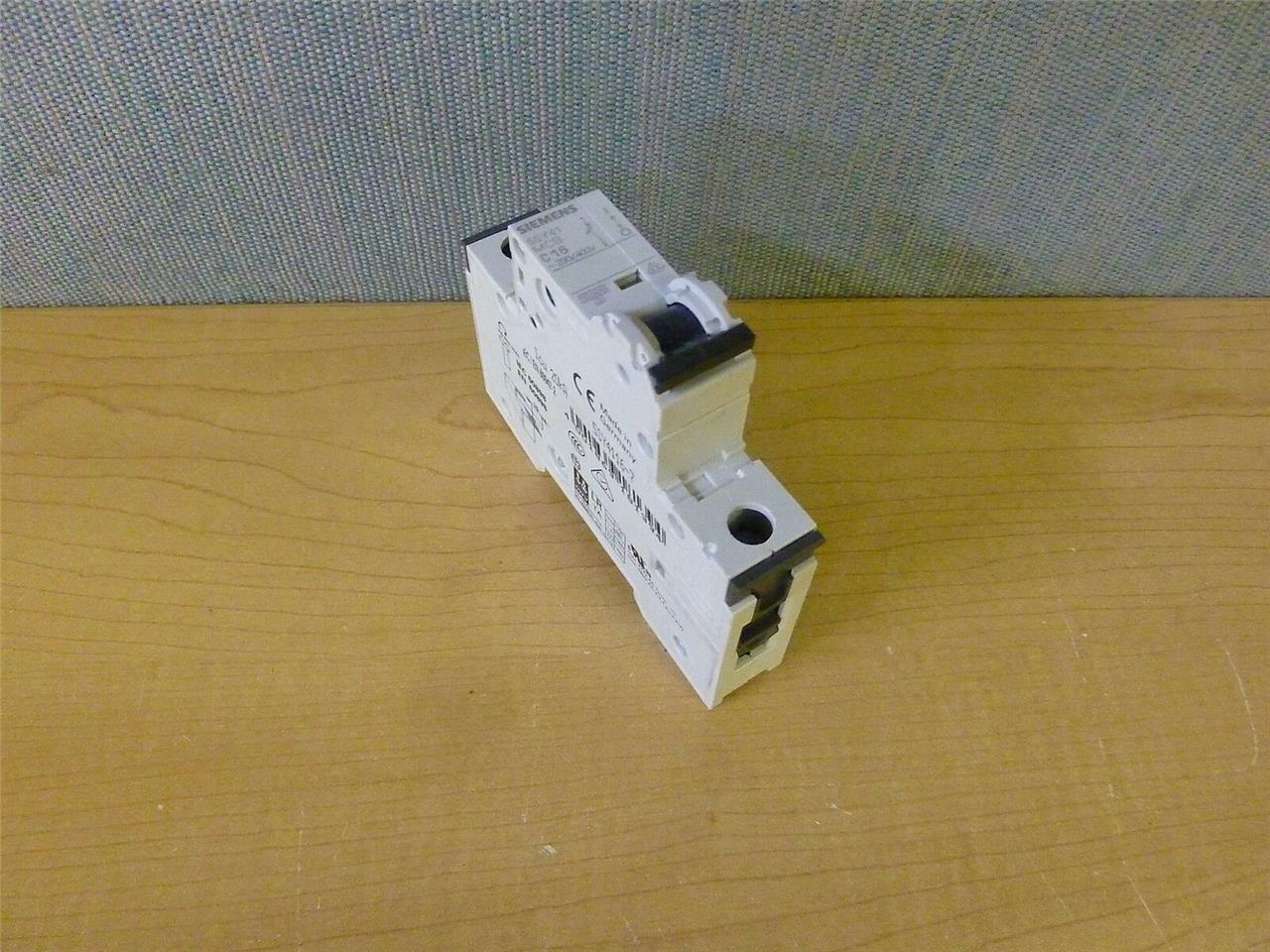 Siemens 5SY4116-7 5SY41 MCB C16 Circuit Breaker 16A 1 Pole 230/400V ...