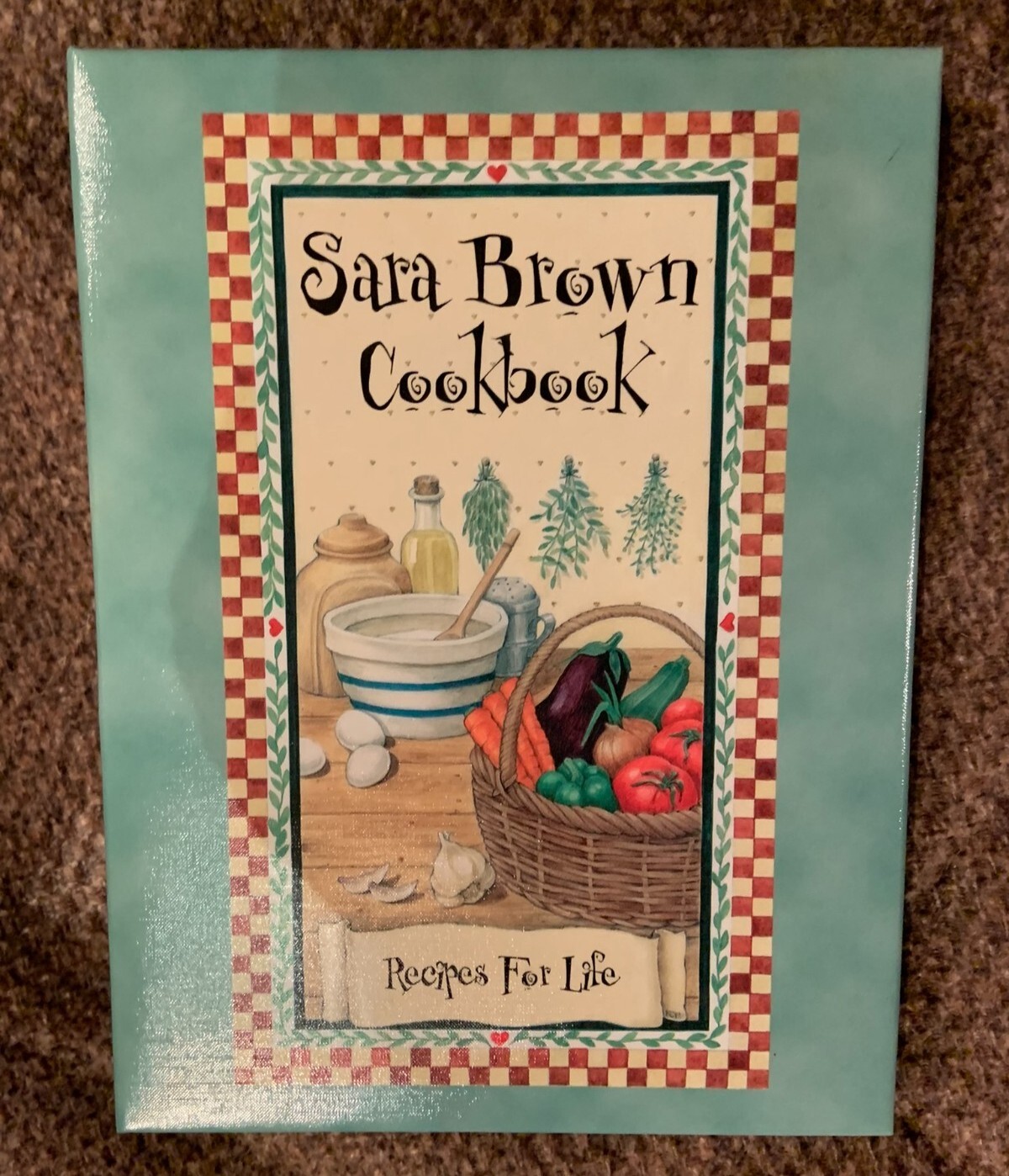 Sara Brown Cookbook Recipes for Life | eBay