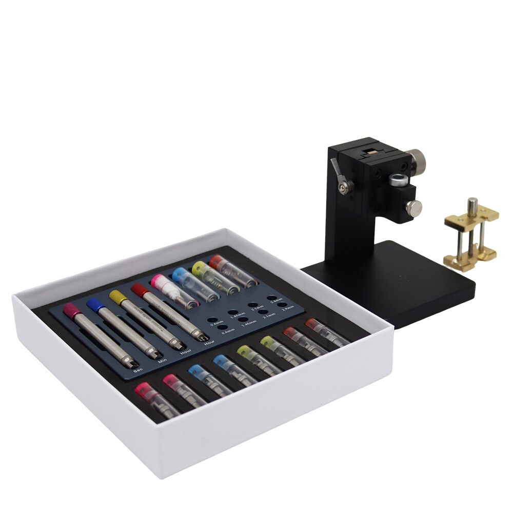 INTBUYING® Watch Hand Setting Fitting Press Holder Support w/ Parts ...