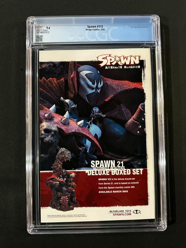 Spawn #115 CGC 9.6 (2002) | eBay