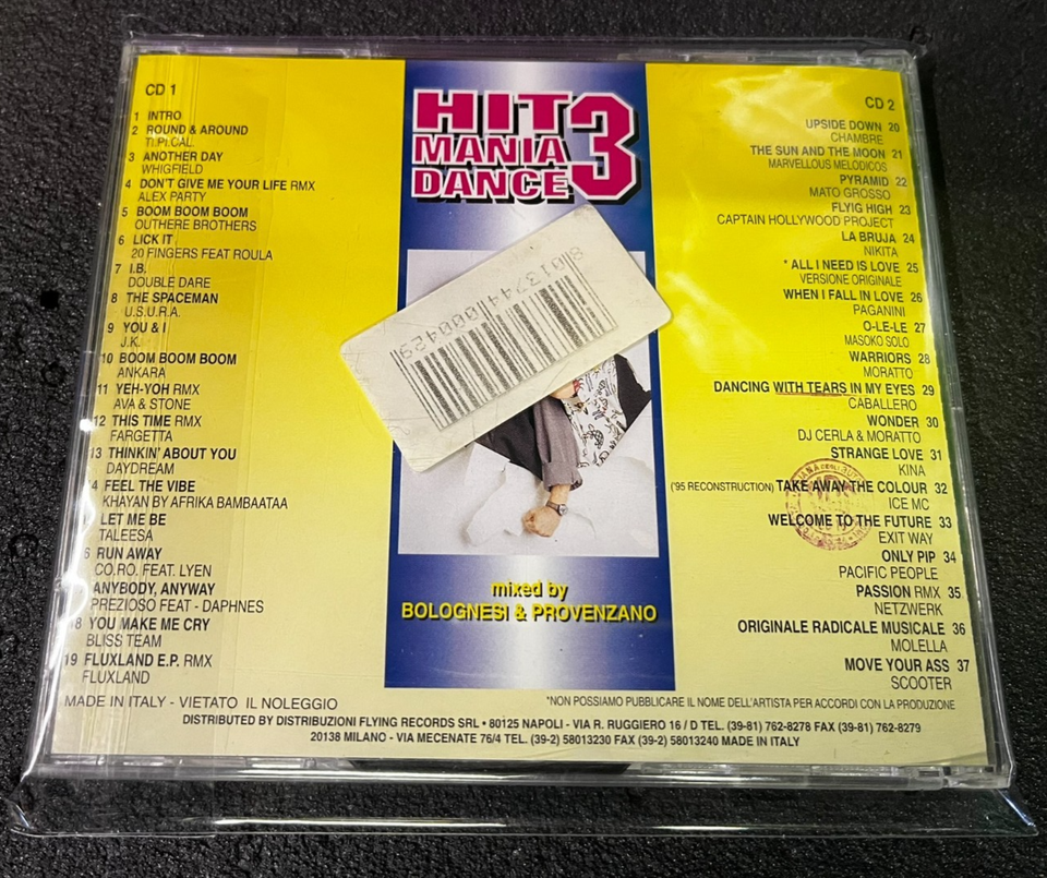 HIT MANIA DANCE 3 (2 CD) 1995 | eBay