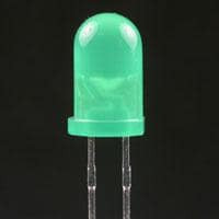 15Pcs WP7113ZGC Standard LEDs - Through Hole Green 525nm Water Clear ...