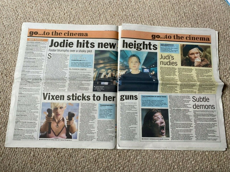 Manchester Evening News Go Weekend Supplement Nov 25th 2005 Peter Kay ...