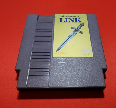 Zelda II The Adventure of Link - Original NES Good Condition Tested and ...