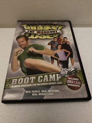 The Biggest Loser: The Workout - Boot Camp - DVD By Bob Harper ...