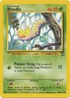 3 x Pokemon Card - Base 2 Set 100/130 - WEEDLE (common) - NM | eBay
