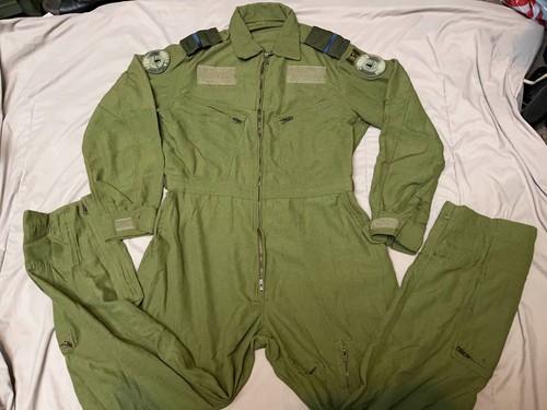 Canadian Military Flight Suit Flyer's Coveralls NATO Size 7342 Medium ...