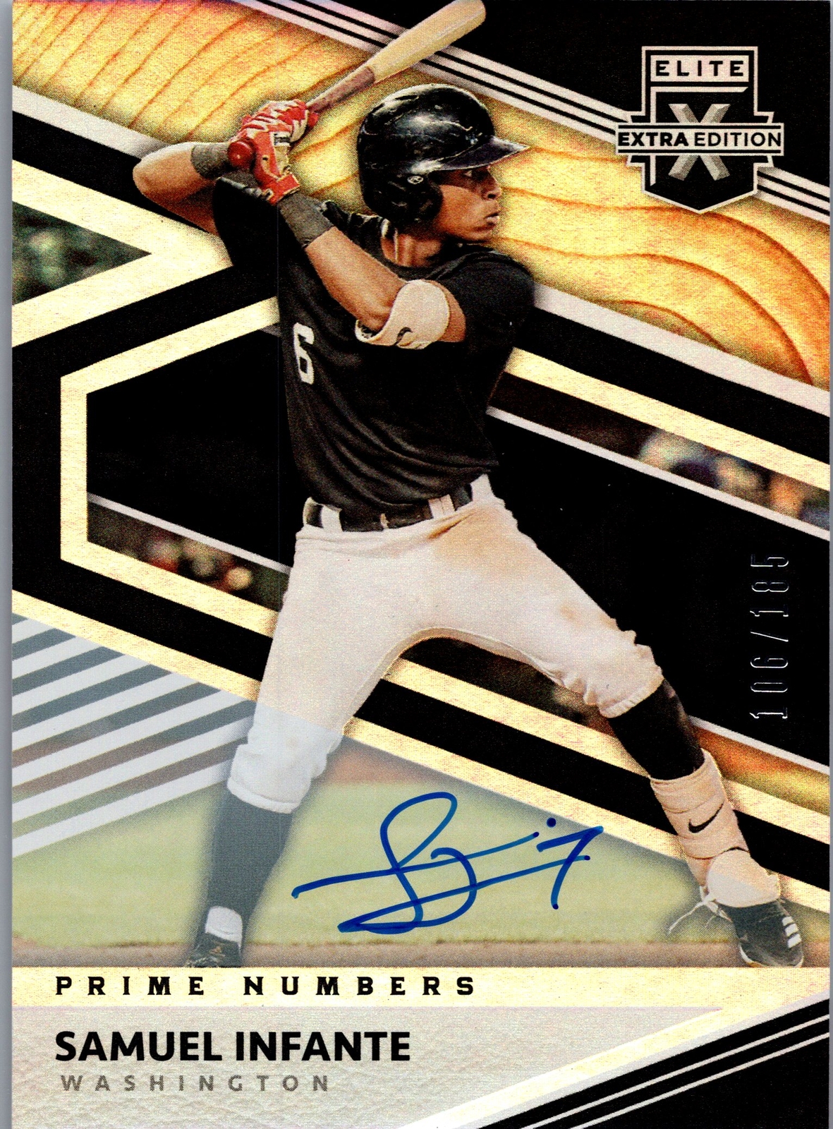 2020 Panini Elite Extra Edition - Prime Numbers A #71 Sammy Infante ...