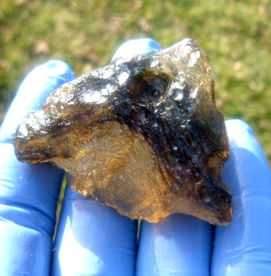 Libyan Desert Glass Meteorite Tektite impact specimen( 300 crt) Nice ...