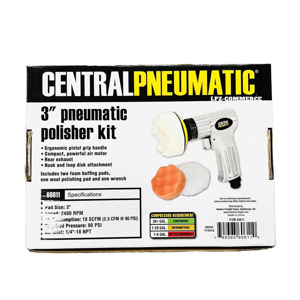 Air Polisher Kit 3 inch pneumatic | eBay