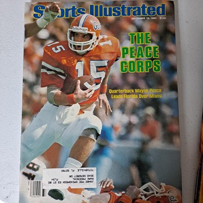 SPORTS ILLUSTRATED SEPTEMBER 13 1982 WAYNE PEACE FLORIDA GATORS | eBay
