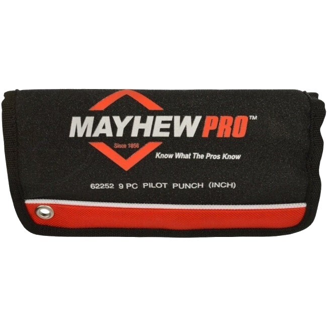 Mayhew Pro 9 Piece Roll Pin Pilot Punch Set Made in the USA | eBay