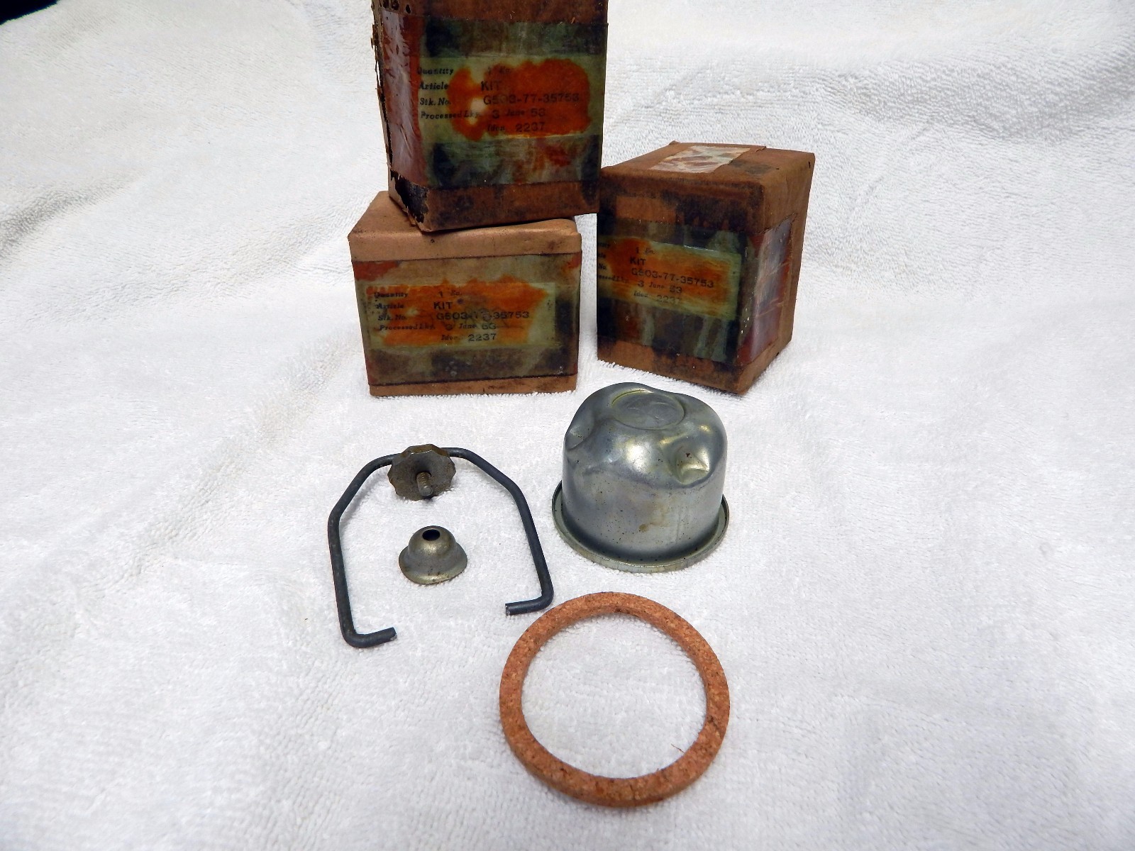 Willys MB Ford GPW NOS Fuel Pump Rebuild Kit. Small Parts Kit. G503 ...