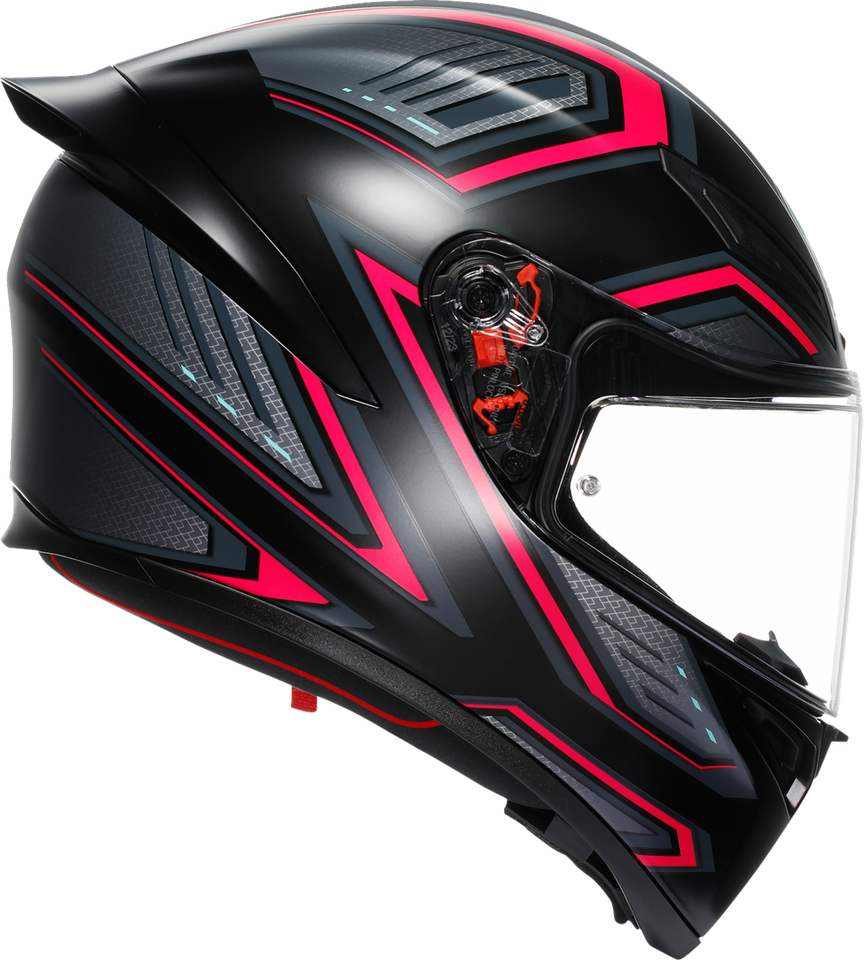 AGV K1 S Helmet - Sling - Matte Black/Pink - Small 2118394003-063-S | eBay