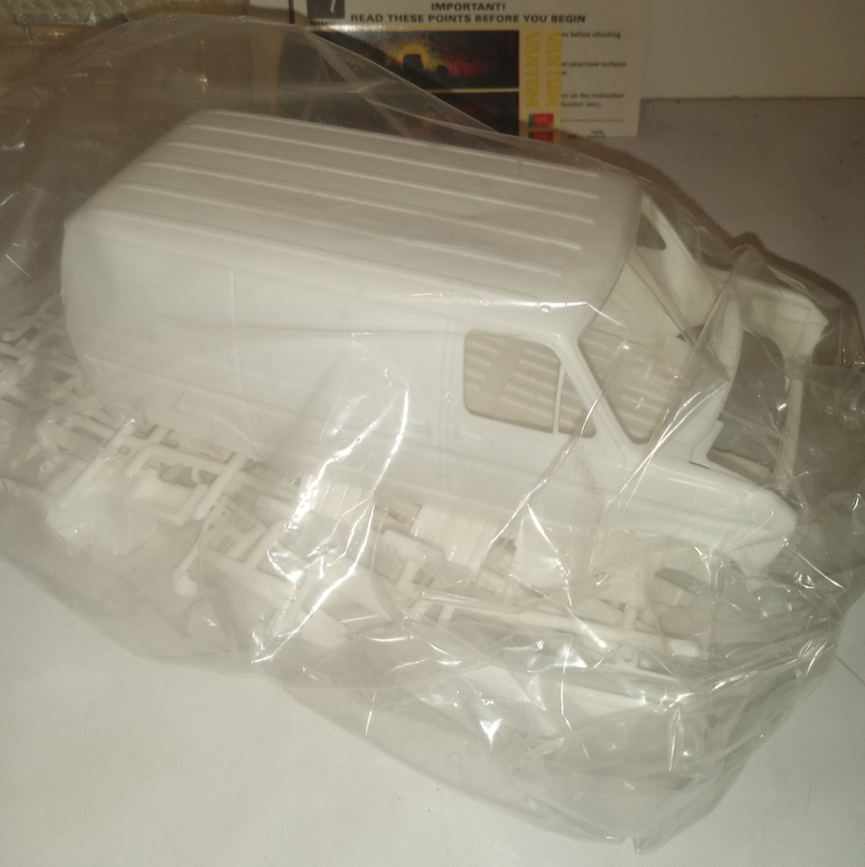 1978 AMT FORD ECONOLINE VANTOM VAN ORIGINAL ISSUE MODEL KIT # T418 MIB ...