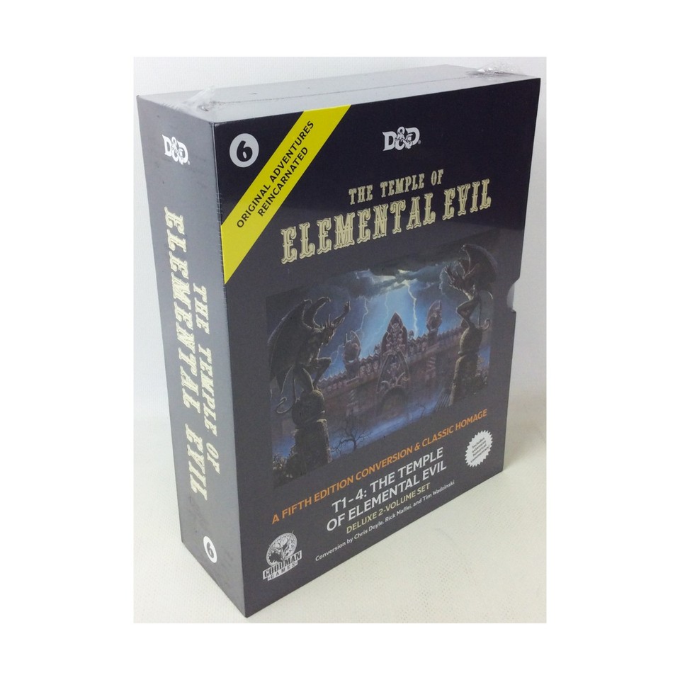 Goodman Games 5e Adventures Temple of Elemental Evil (5e) VG+/NM | eBay