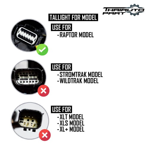For Ford Ranger Raptor P703 Next-Gen 2022-2024 Right RH Tail Light Rear ...