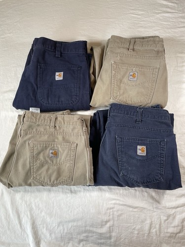 Lot Of 4 Carhartt FR Flame Resistant Work pants Cat 2 NFPA 2112 Men’s ...