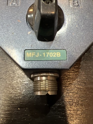 MFJ-1702B 2 port uhf pl-259 Antenna Switch - has replacement switch ...