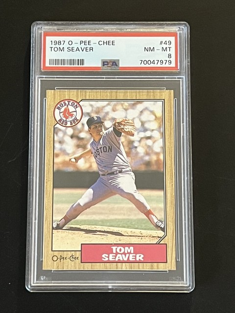 1987 O-Pee-Chee - #49 Tom Seaver for sale online | eBay