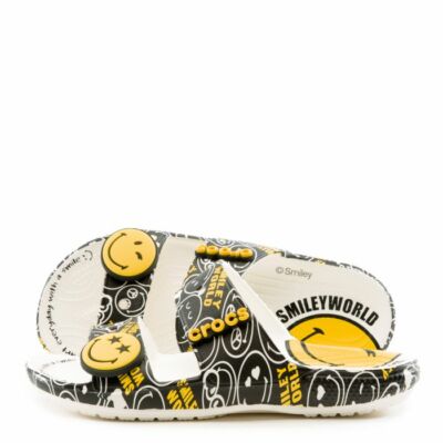 Crocs Classic Smiley Sandals Size W8 | eBay