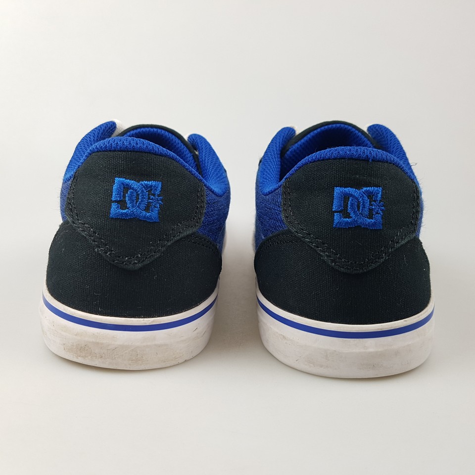 Boy's Girl's DC 'Anvil TX SE' Sz 5 US Shoes Blue Skate Low | 3+ Extra ...