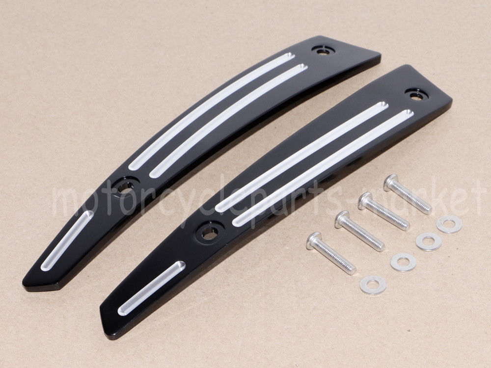 Motor Edge Cut Windshield Side Trim For Harley Road Glide FLTRU FLTRX ...