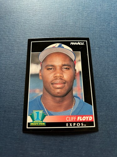 1992 Pinnacle Baseball Cliff Floyd Rookie Card #296 Set Break NM-MT | eBay