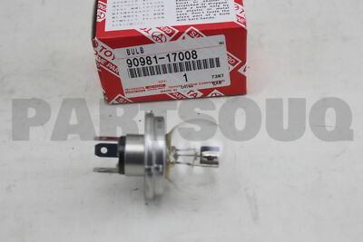 9098117008 Genuine Toyota BULB(FOR HEADLAMP, NO.1) 90981-17008 | eBay