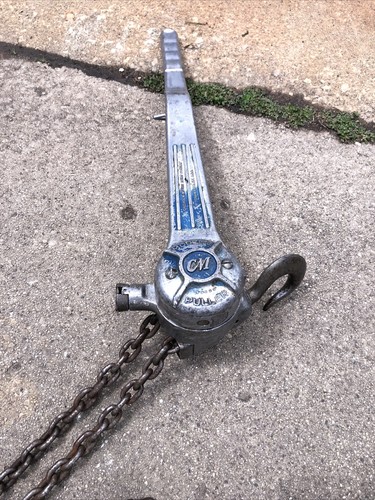 VTG CHISHOLM-MOORE HOIST DIVISION, MODEL B 40825 Puller CM 3/4 TON ...