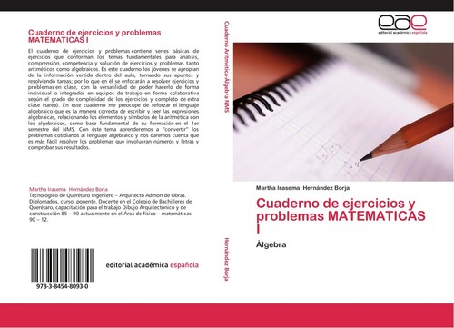 Martha Irasema Hernández Borja | Cuaderno de ejercicios y problemas ...