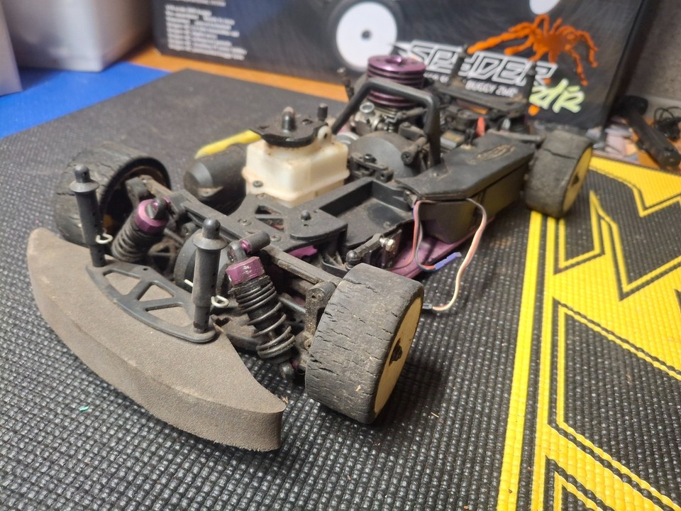 HPI Nitro RS4-3 Nitro 3 With T-15 Engine For Parts or repair Jr XR3i ...