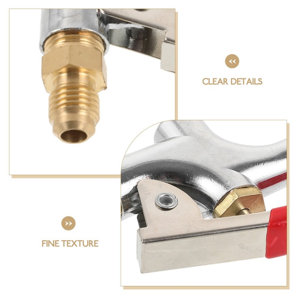 Air Compressor Attachment Nozzle Zinc Aluminium Alloy for Car Air ...