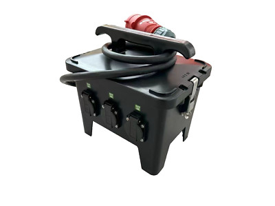 Raiden Power Distribution Box 5P 32A 380V Three Phase Event Distro. 16A ...