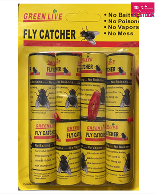 24 Tubes Fly Catcher Glue Trap for Flies Mosquito Powerful Packing ...