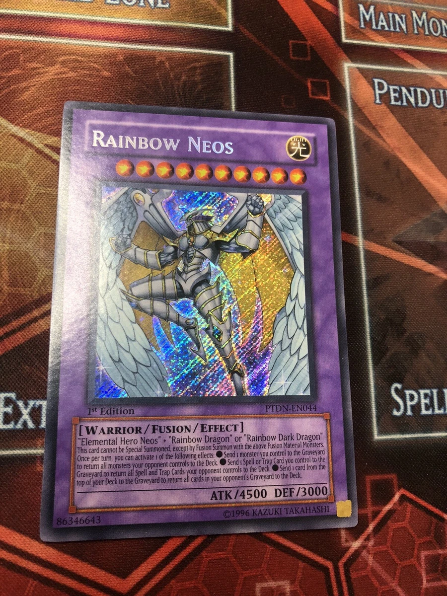 Rainbow Neos Yu Gi Oh! Cards