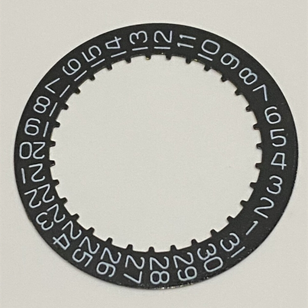 Watch Part China Made 2824 Black Date Disk Wheel Date Wheel Generic for ...