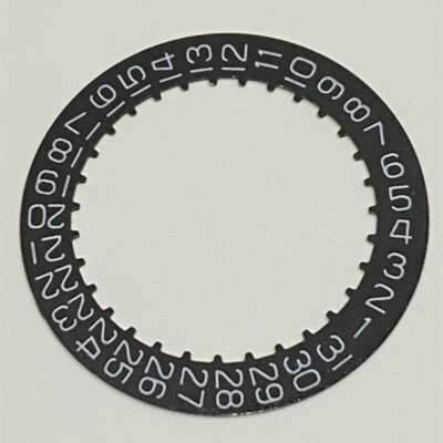 Watch Part China Made 2824 Black Date Disk Wheel Date Wheel Generic for ...