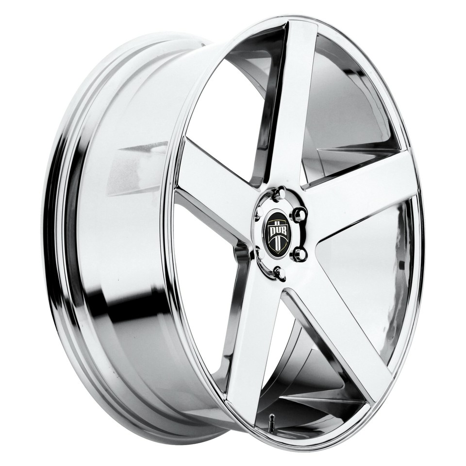Set 4 DUB S115 Baller 22x9.5 6x5.5 Chrome Plated Wheels 22" 31mm Truck ...