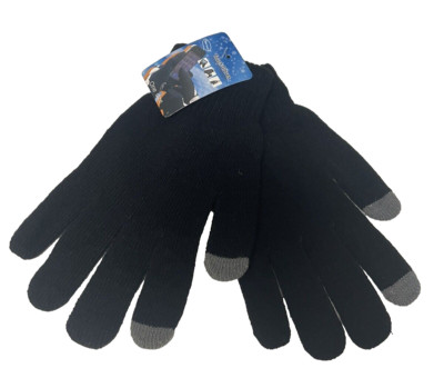 The Touch Glove Magic Touch Screen Gloves Black Unisex Winter New ...