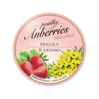 ANBERRIES Strawberry and erysimus lozenges 50 g | eBay