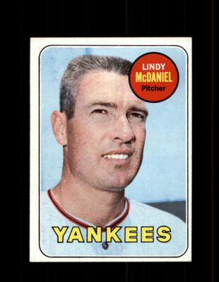 1969 LINDY MCDANIEL TOPPS #191 YANKEES *6767 | eBay