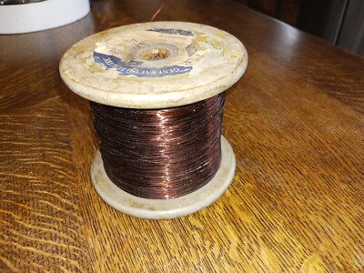 Vintage General Electric formex Magnet Wire 32 AWG Gauge Enameled 4.10 ...