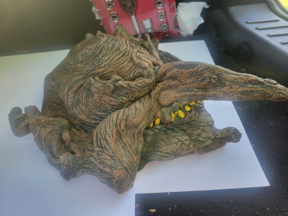 Vintage Paper Magic Group Scary Tree Goblin Troll Mask 1998 Long Nose ...