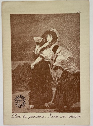 Francisco Goya Los Caprichos Art Expo Catalog Colibri Puerto Rico ...
