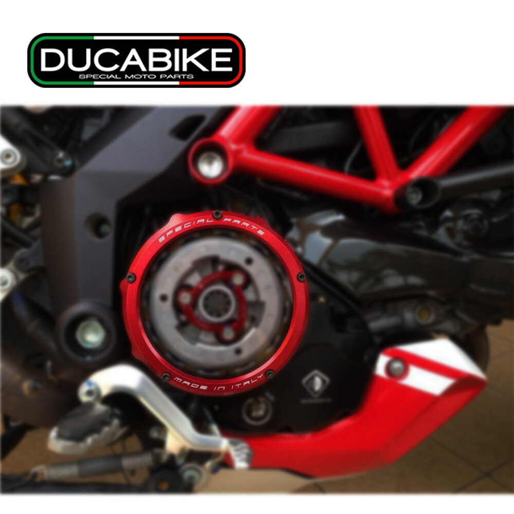 Carter Clutch bath oil Transp BkRed Ducabike Ducati Multistrada 620 ...