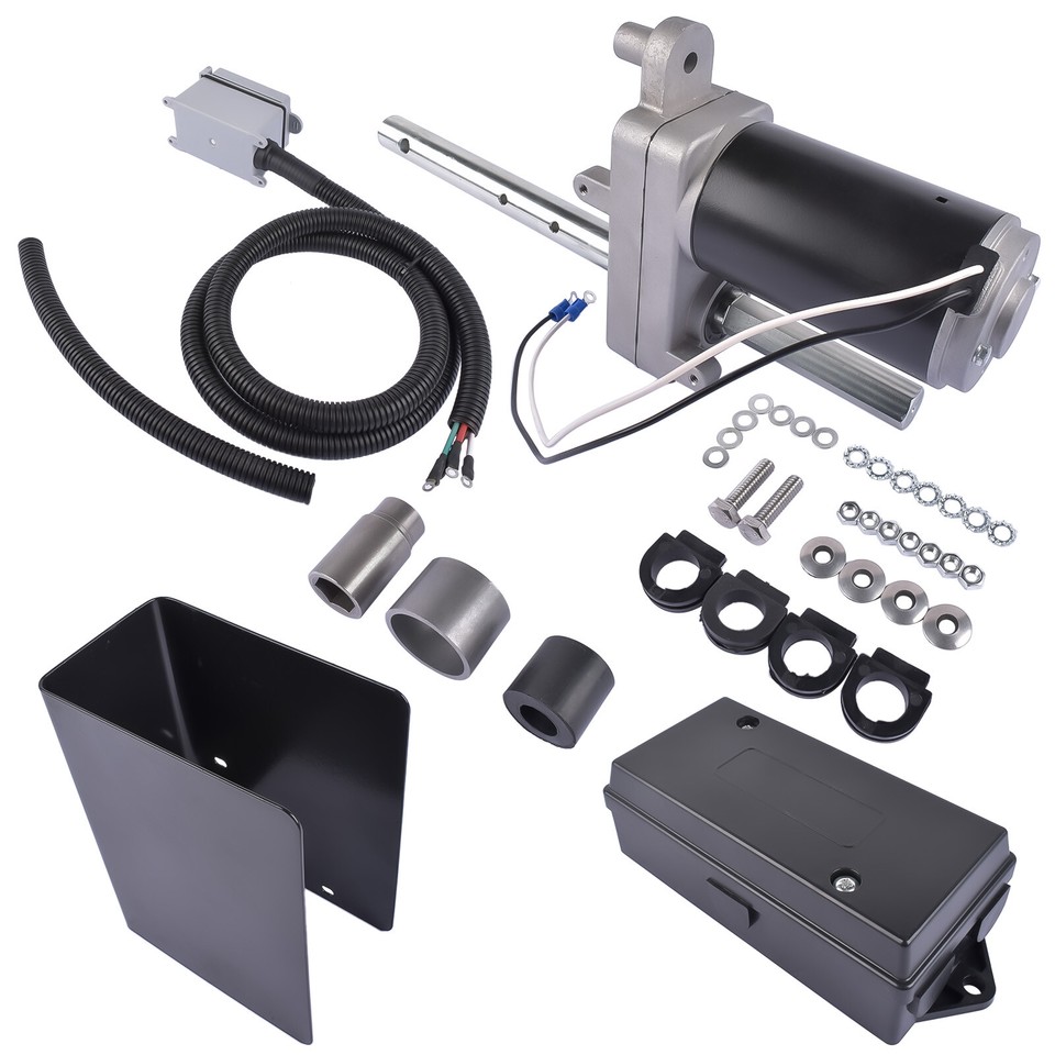 12,000 lbs Electric Powered-Drive Trailer Jack Kit Fits for Single ...