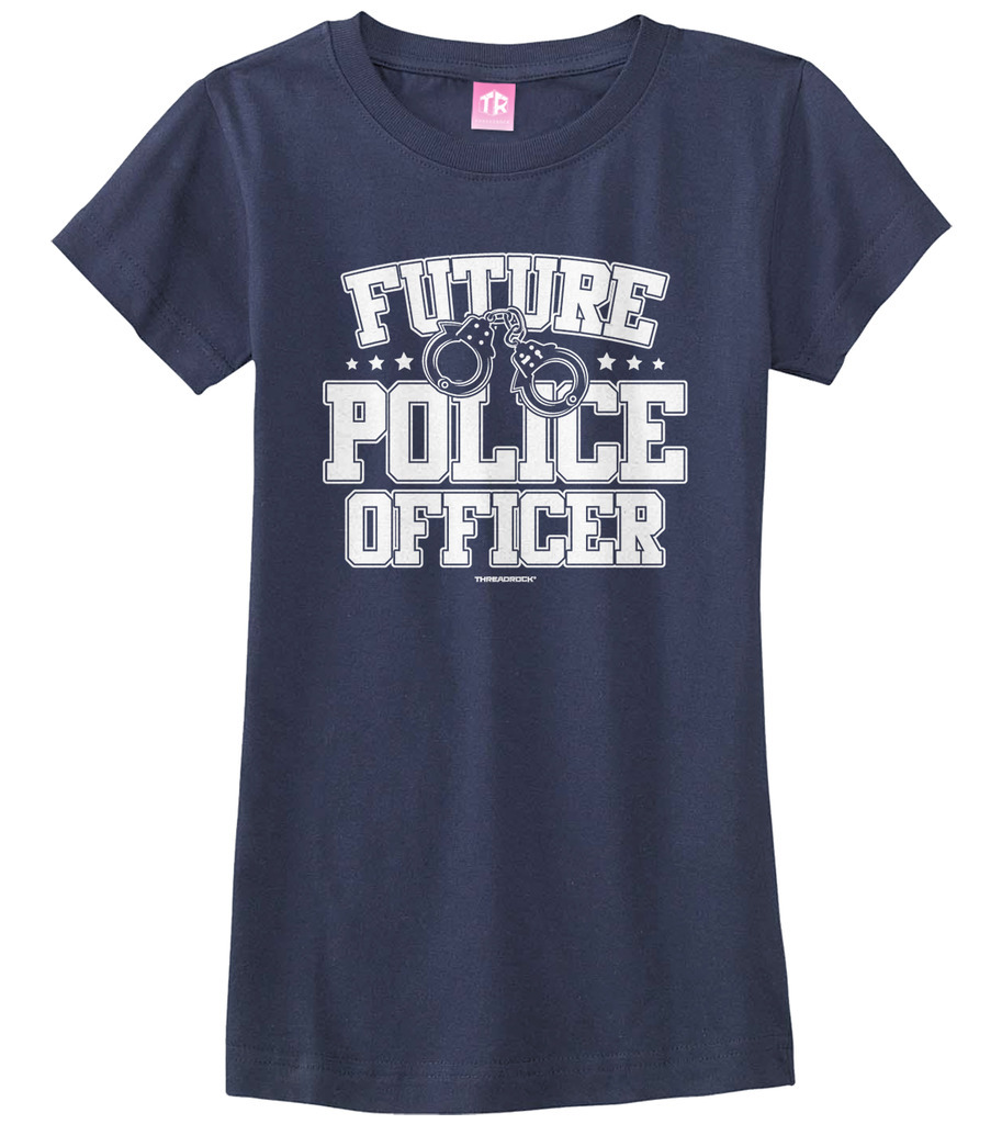 Police Officer Girlfriend Shirts Personalized Boys Police Officer Law