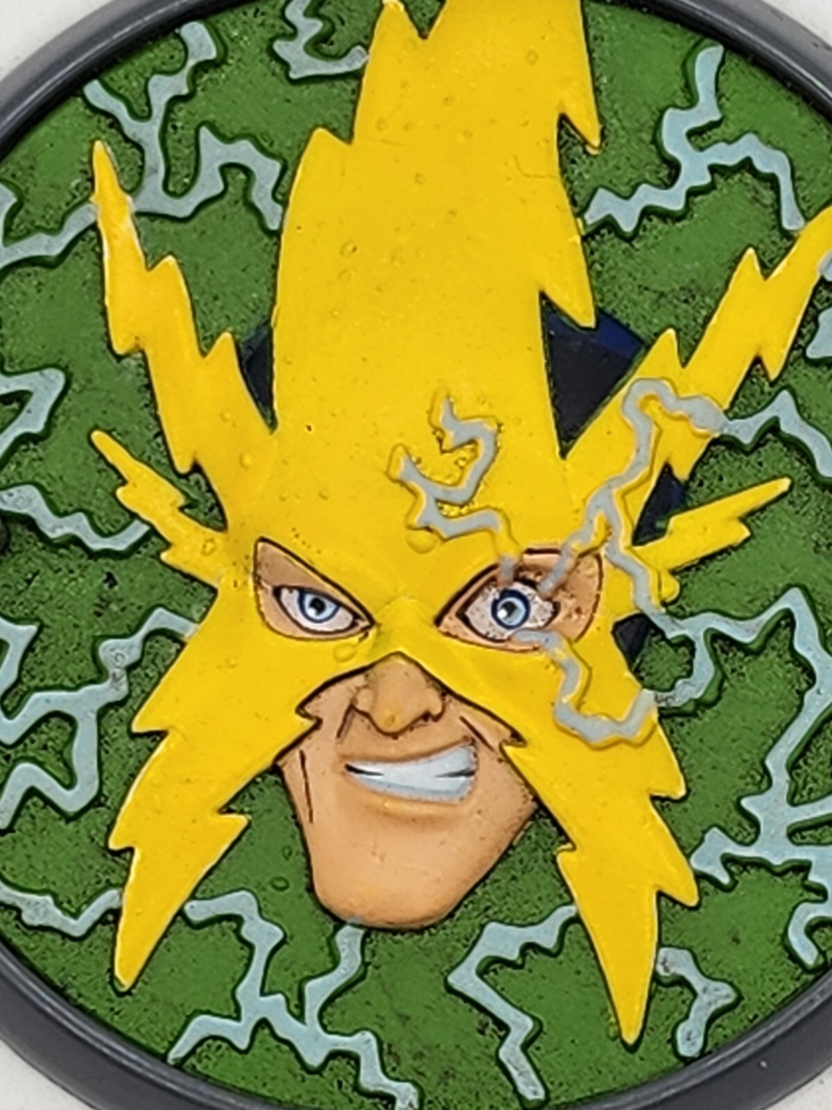 2004 Toy Biz Spider-Man Vs Sinister 6 Marvel Legends Electro's Display ...